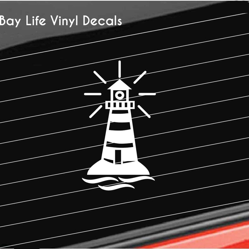 Lighthouse Decal - Etsy