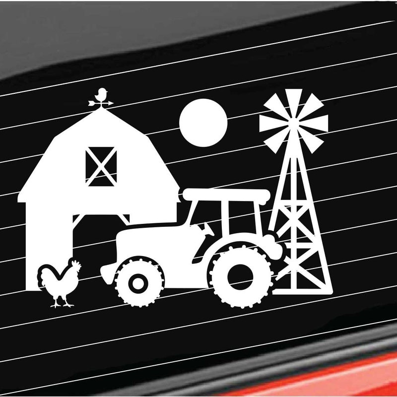 Farm Animal Decals - Etsy