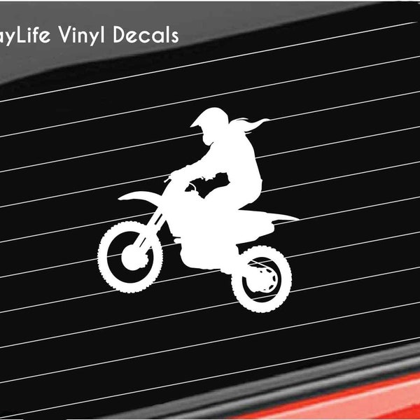 Dirt Bike Decal - Etsy