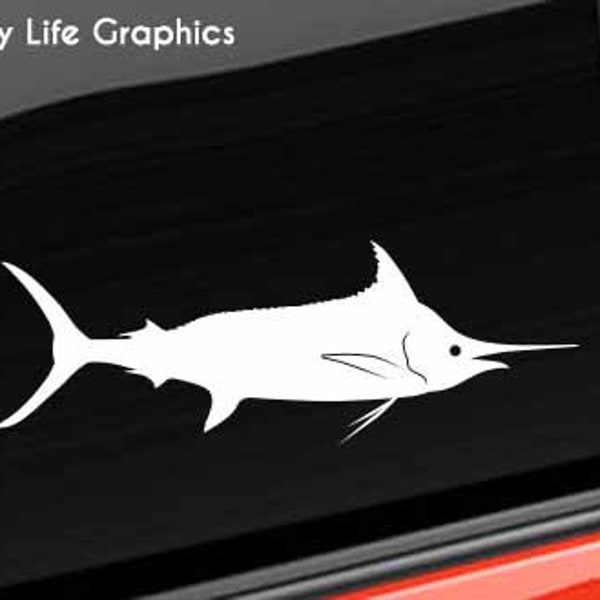 Marlin Decal - Etsy