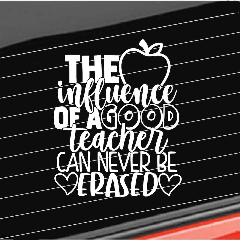 Teacher Vinyl Decal - Etsy
