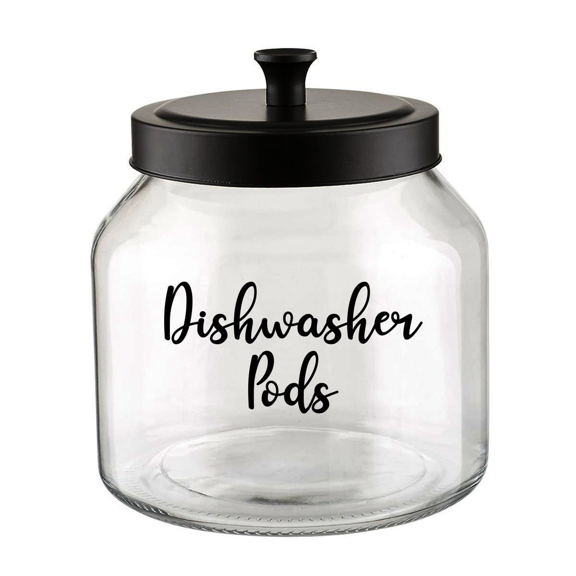 Dishwasher Pods Label Decal / Kitchen Dishes Dishwasher Pods - Etsy