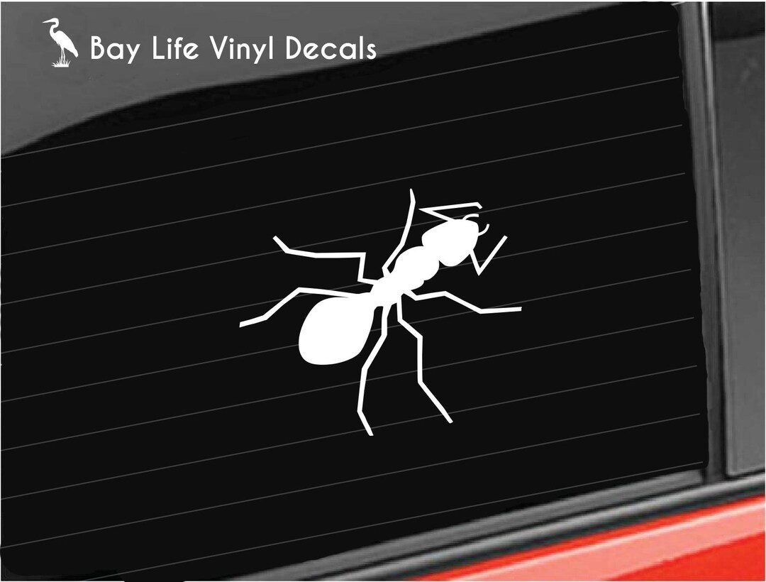 Ant Vinyl Decal, Insects Bug Ants Decal, Garden House Ant Sticker Home ...