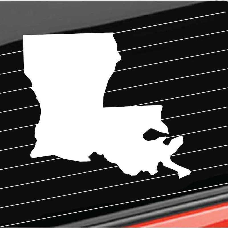 Louisiana Decal - Etsy