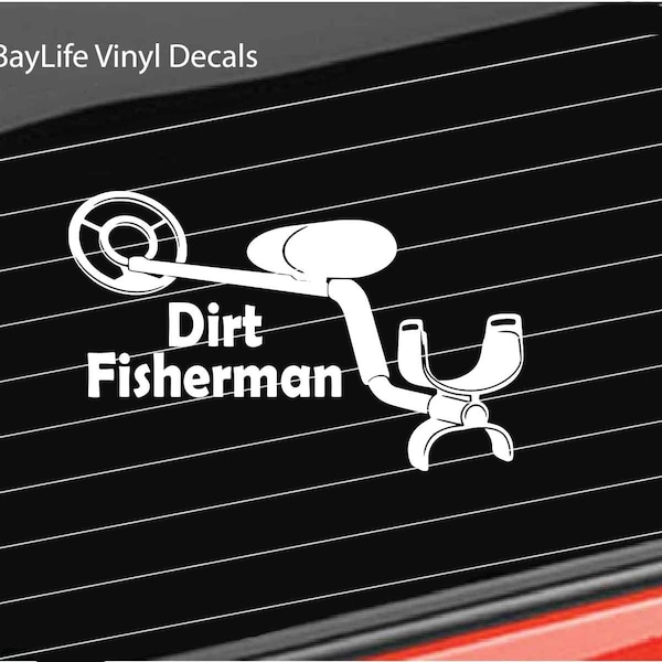 Metal Detector Decal - Etsy