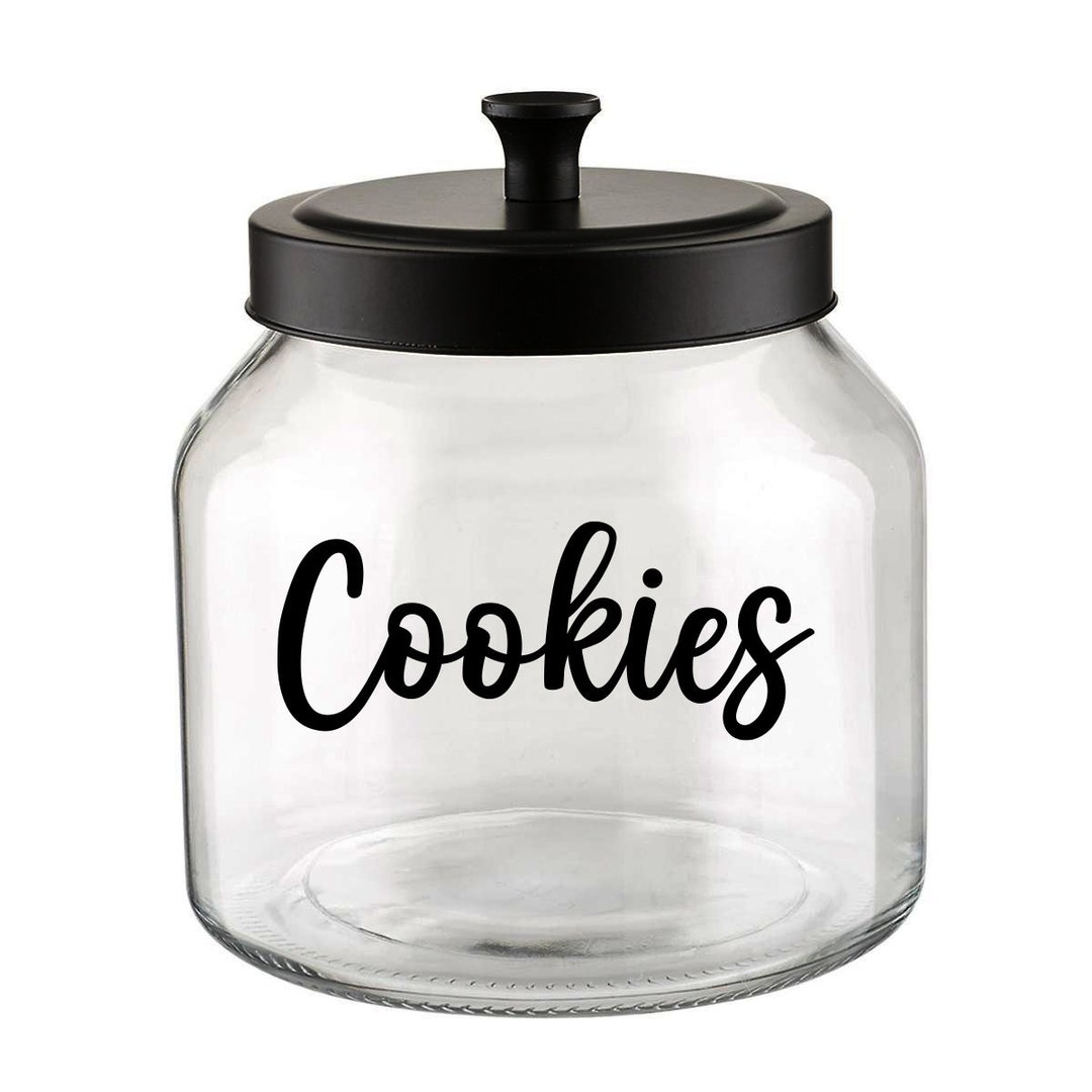 Cookie Label / Kitchen Cookie Vinyl Decal, Kitchen Spices Pantry ...