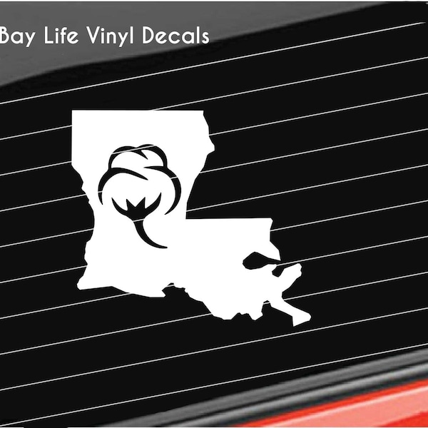 Louisiana Home Decal - Etsy