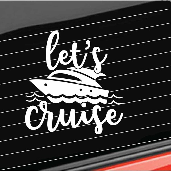 Cruise Decal - Etsy
