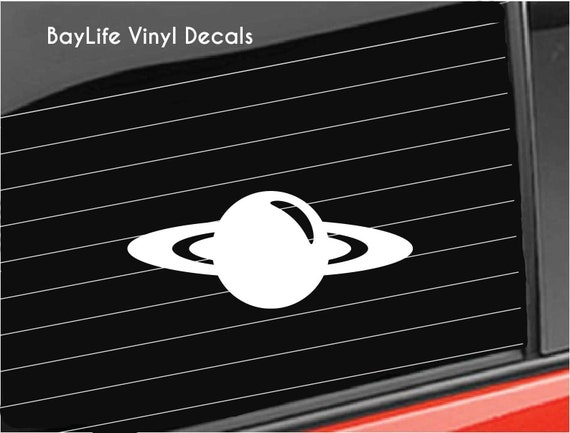 Space Saturn Decal Outer Space Planets Saturn - Etsy
