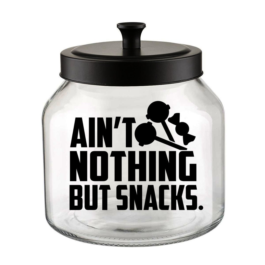 Candy Jar Label / Kitchen Snacks Candy Jar Vinyl Decal, Kitchen Jar ...