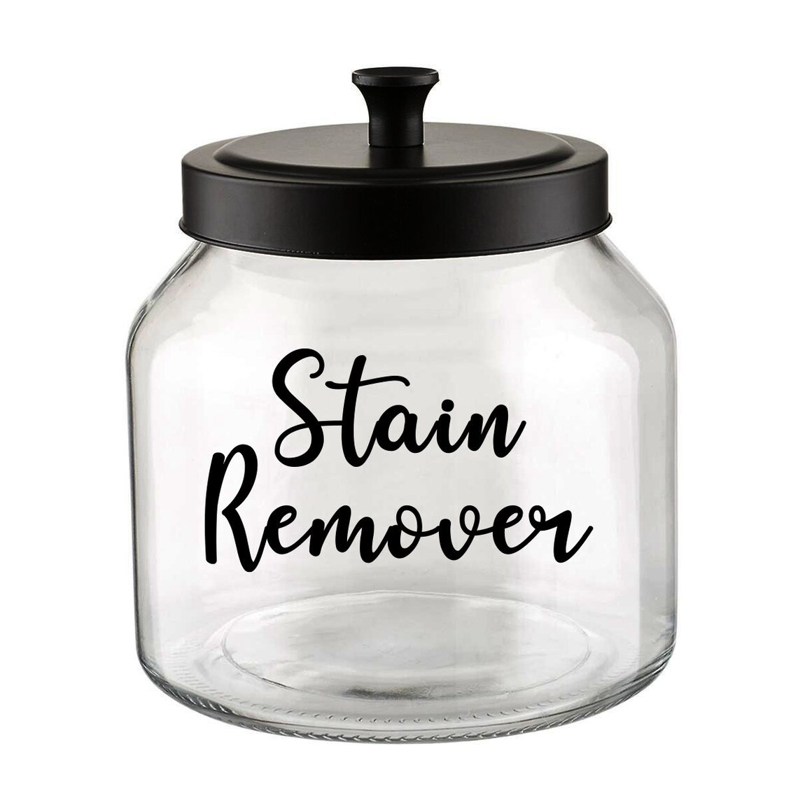 Stain Remover Label Decal / Laundry Room Decor Stain Cleaner - Etsy