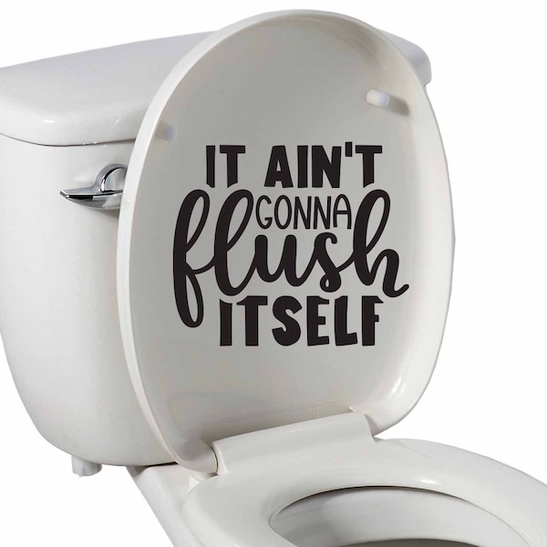 Toilet Decals - Etsy