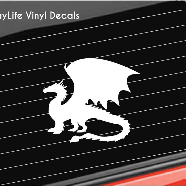 Wall Decal Dragon - Etsy