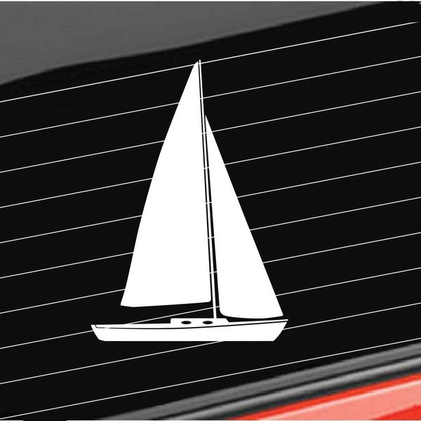 Sailboat Decal - Etsy