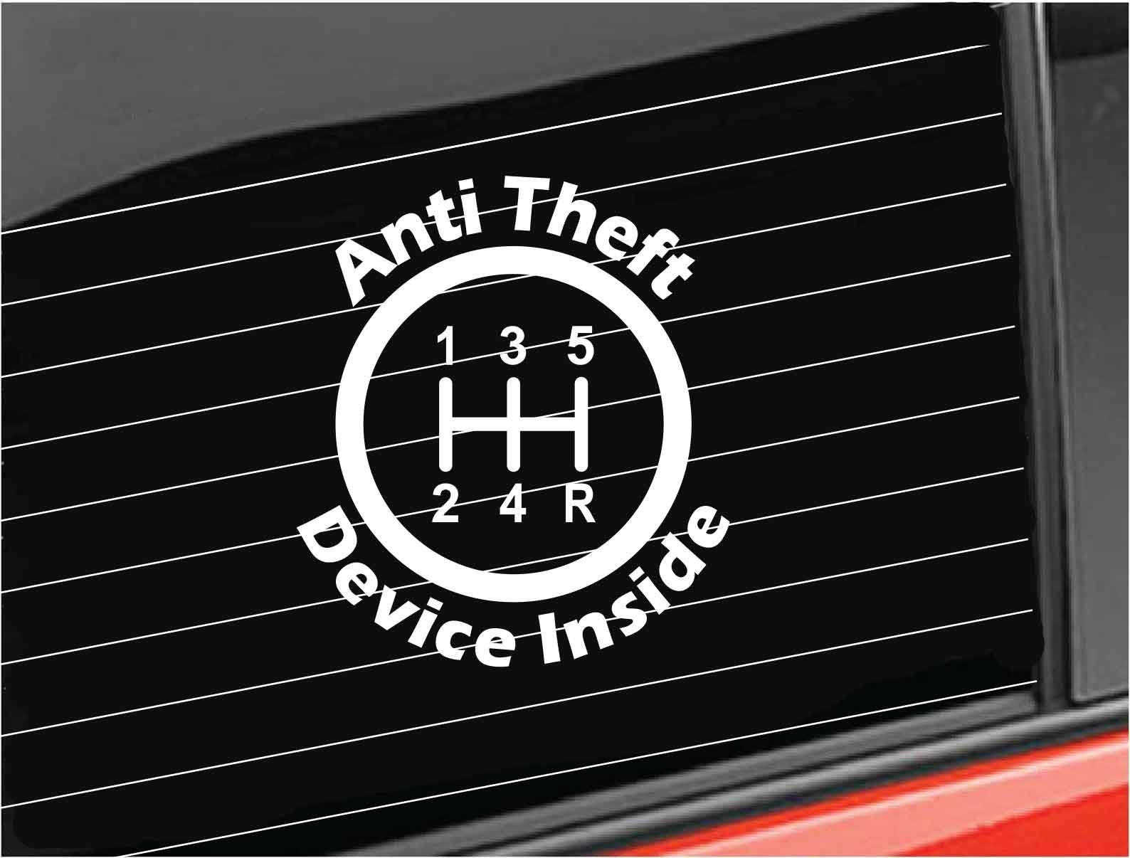 5 Speed Gear Vinyl Decal Stick Shift Manual Car Decal | Etsy