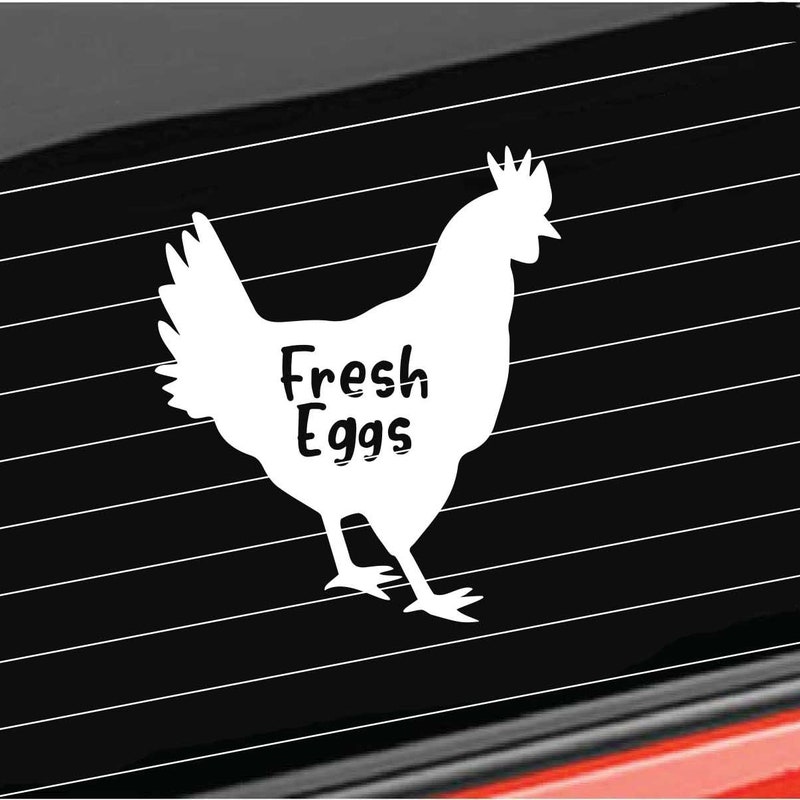 Chicken Wall Decal - Etsy