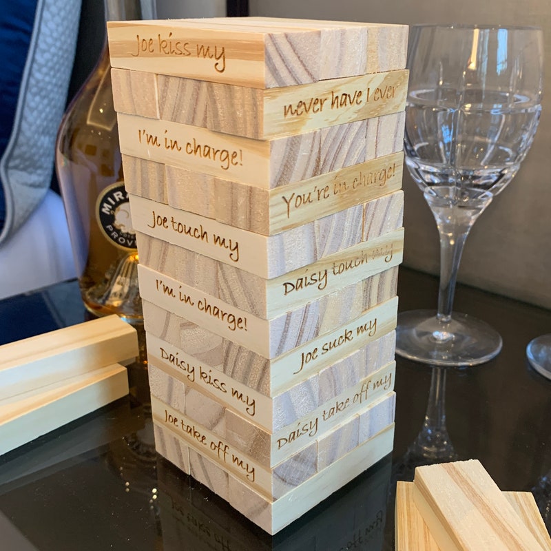 Naughty Jenga - Etsy
