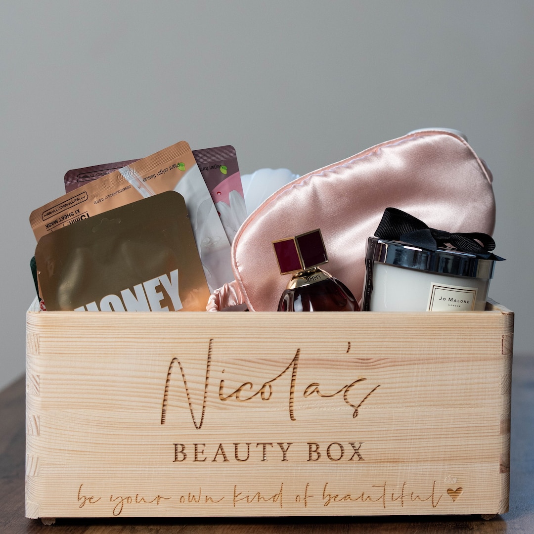 Personalised Beauty Box - Personalised Storage - Bespoke Box - Make up ...