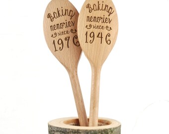 Personalised Magic Mixing Spoon Birthday Gift Baking Tool 18th Birthday ...