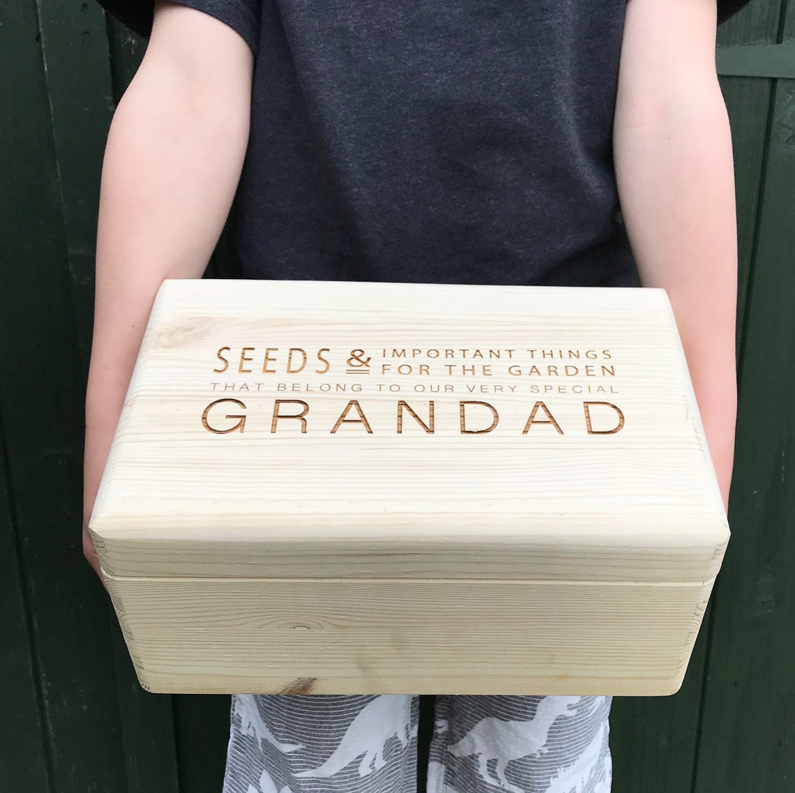Gardeners Gift Seed Box Storage Box Gardening - Etsy