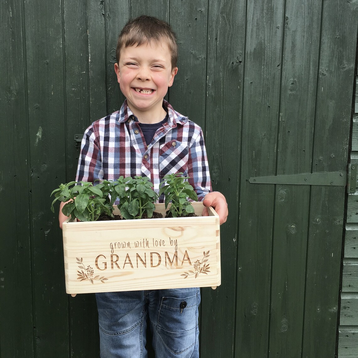 Indoor Planter Box - Personalised - Gift for Mothers Day - Gift for ...