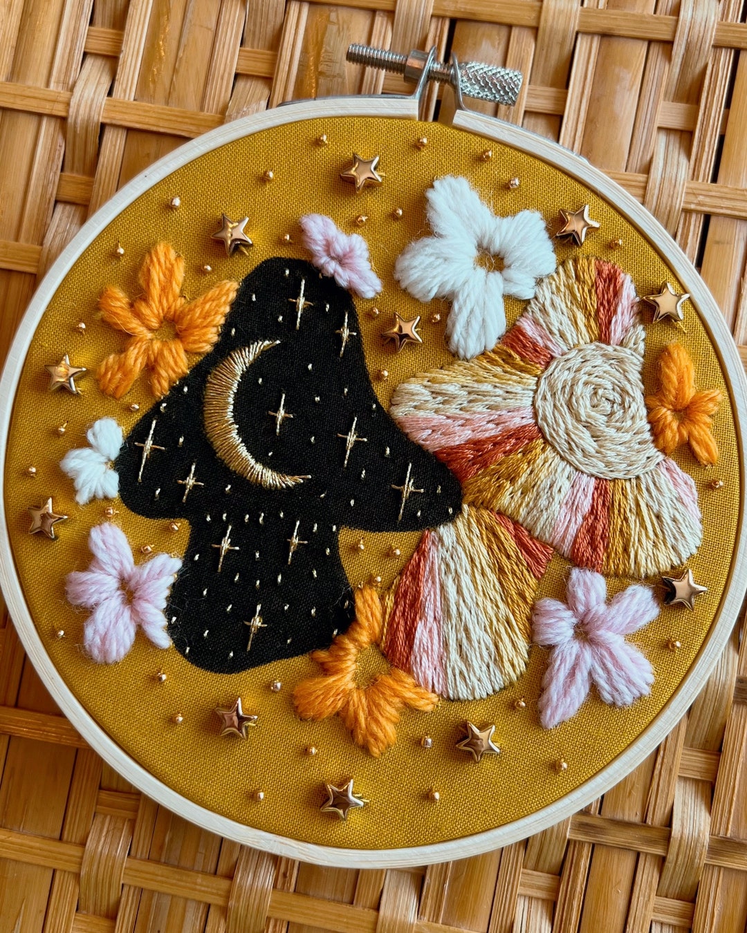 Groovy Shroomy - PDF Embroidery Pattern - Etsy
