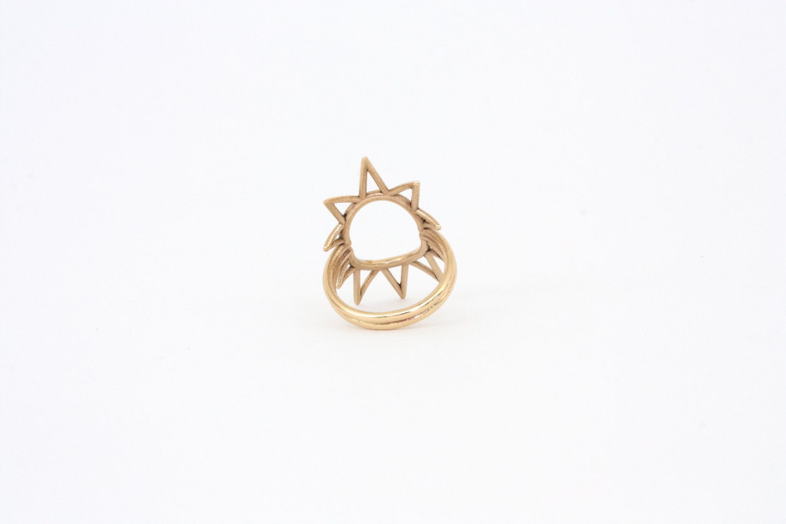 Double Sun Ring - Etsy