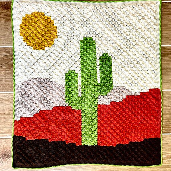 C2c Crochet Pattern - Etsy