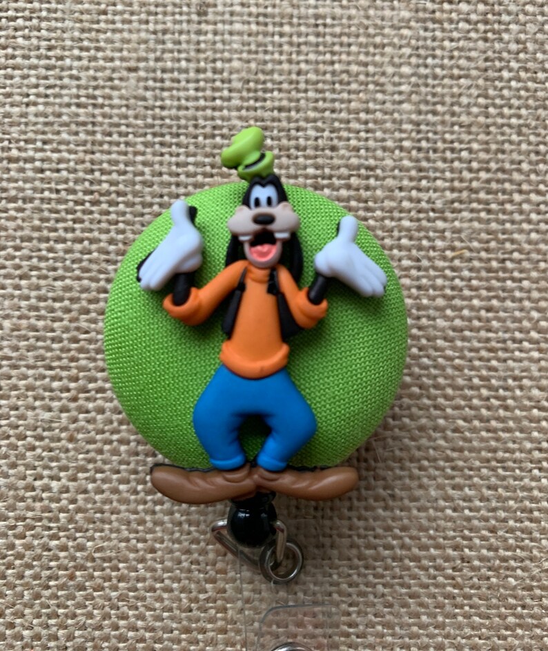 Disney Goofy Badge Reel Nurse Badge Reel Retractable ID | Etsy