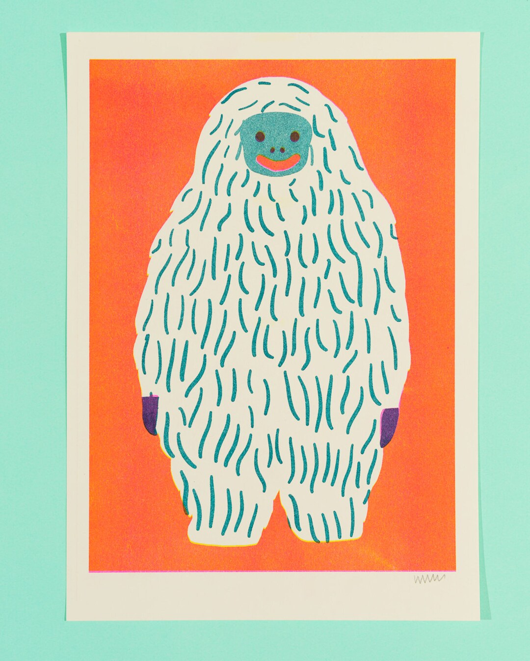 Yeti Print - Etsy