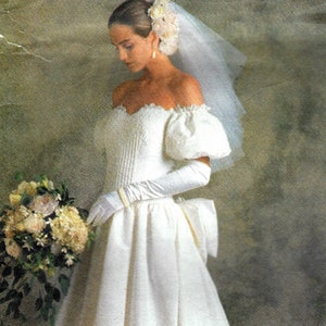 Vogue 2179 Bridal Gown & Tea Length Dress Sewing Pattern - Etsy