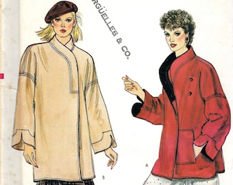 Coat With Optional Hood - Vogue 7901 - Uncut Pattern - Etsy