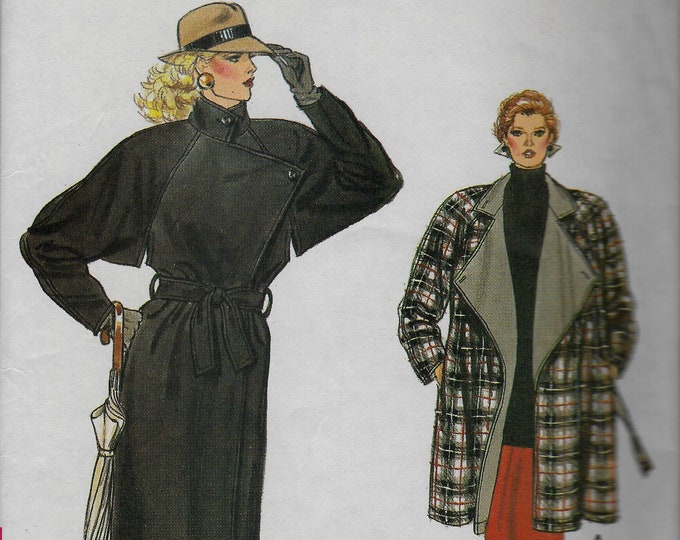 Trench Coat - Vogue 9694 - Uncut Pattern - Etsy