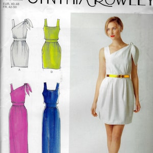 Dress Set by Cynthia Rowley Simplicity 2178 Uncut Pattern - Etsy