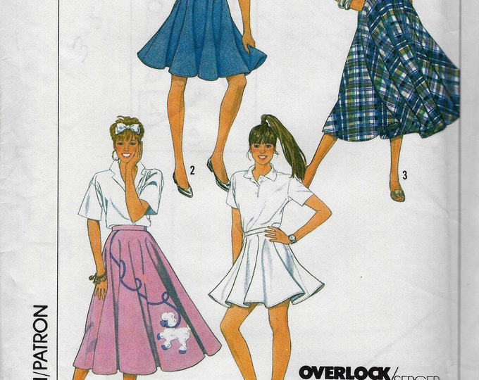 Circle Skirt - Simplicity 8629 - Uncut Pattern - Etsy