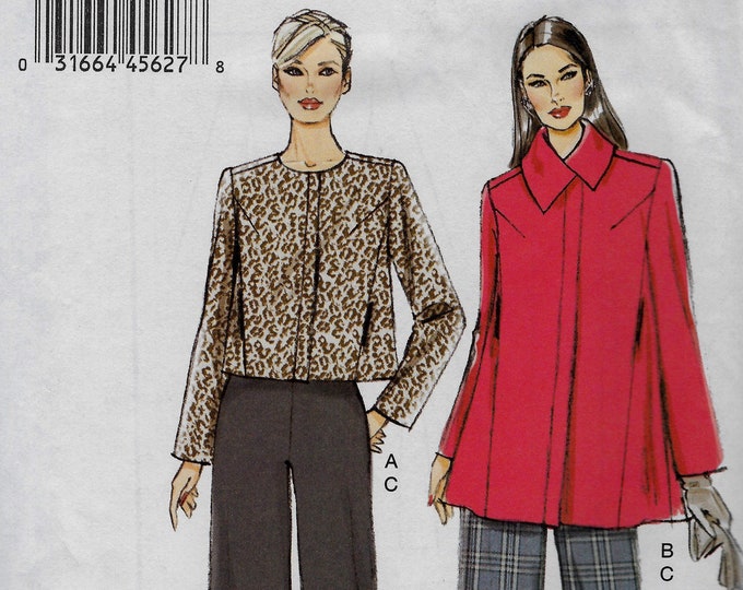 Coat With Optional Hood - Vogue 7901 - Uncut Pattern - Etsy