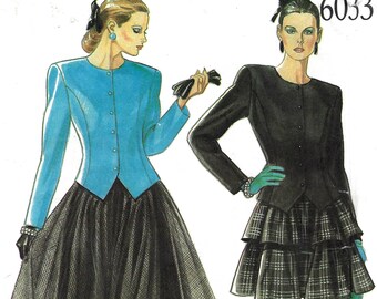 Fishtail Skirts Vogue 8003 Uncut Sewing Pattern - Etsy