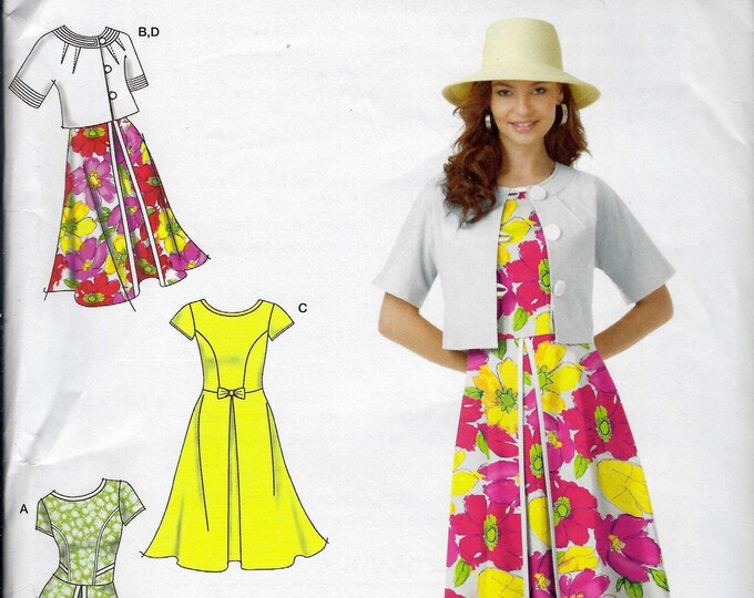 Bolero Jacket Set Simplicity 8954 Uncut Pattern - Etsy