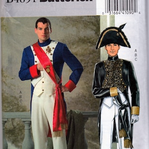 Napoleon Costume - Butterick 4891 = Uncut Pattern - Etsy