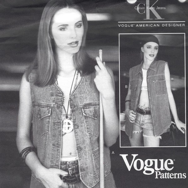 Vogue Vest Patterns - Etsy