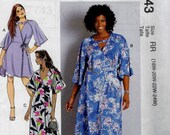Wrap Dresses by Khaliah Ali Mccall's 7743 Uncut - Etsy