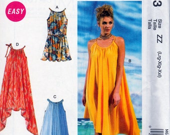 Dress & Belt Simplicity 8833 Uncut Pattern - Etsy