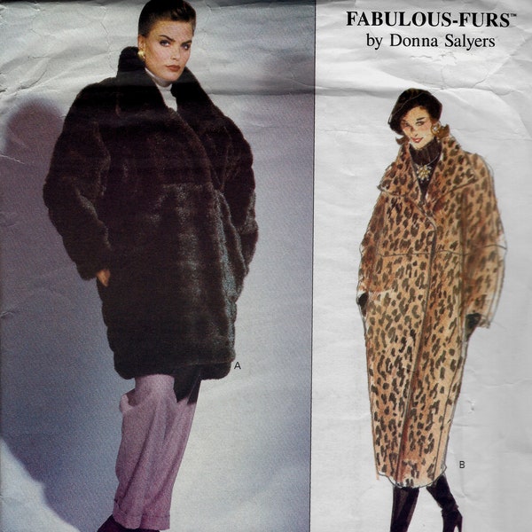 Fur Coat Pattern - Etsy