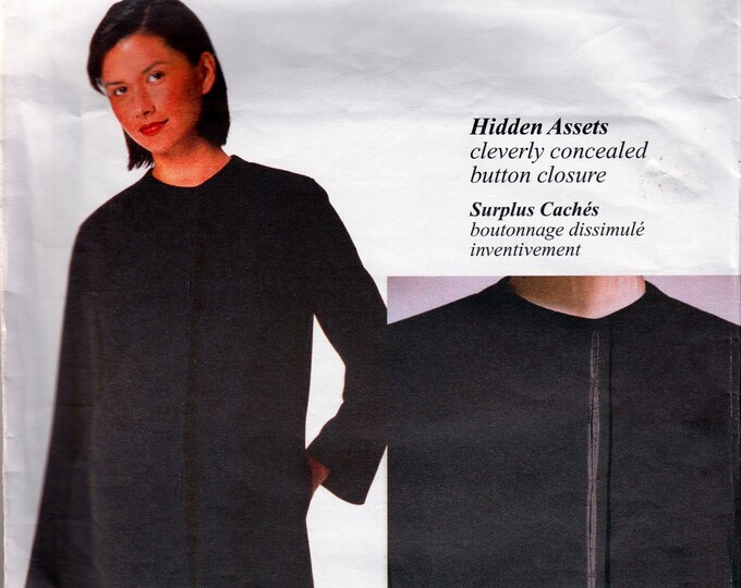 Jacket by Claire Shaeffer - Vogue 8519 - Uncut Pattern - Etsy