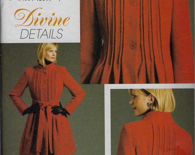 Coat With Optional Hood - Vogue 7901 - Uncut Pattern - Etsy