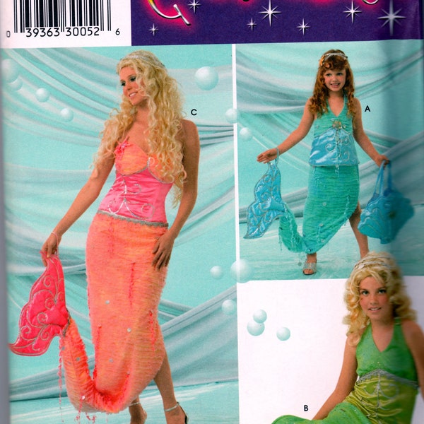 Mermaid Costume Pattern - Etsy