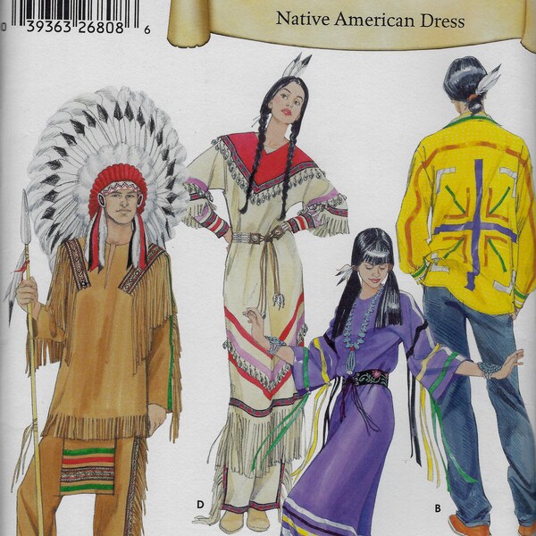 Native American Clothing Patterns - Etsy