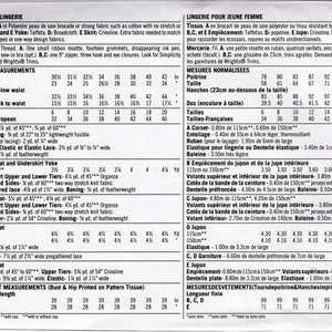 Lingerie, Corset and Petticoats by Andrea Schewe Simplicity 5006 Uncut ...