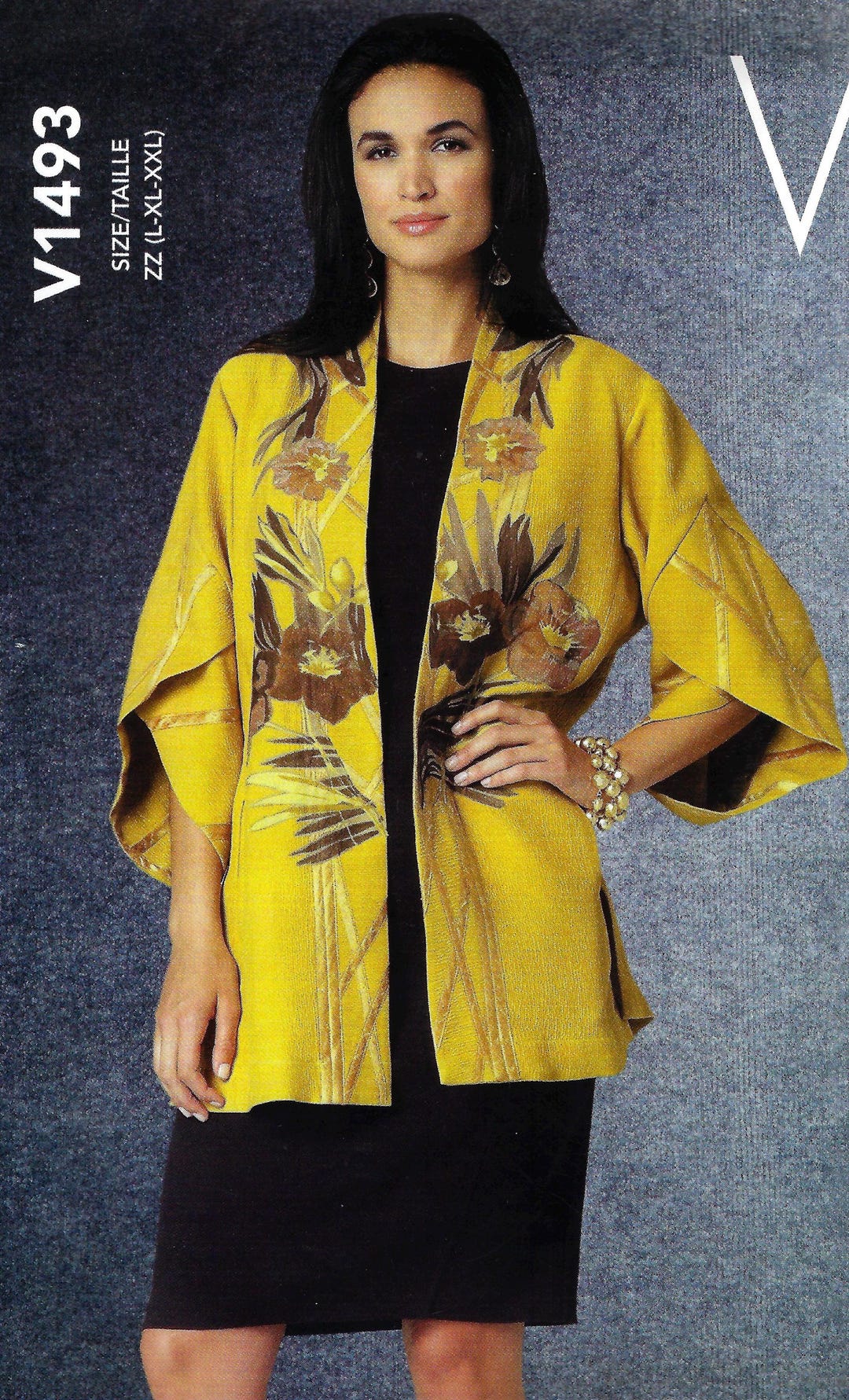 Vogue 1493 Jacket Sewing Pattern by Koos Van Den Akker - Etsy