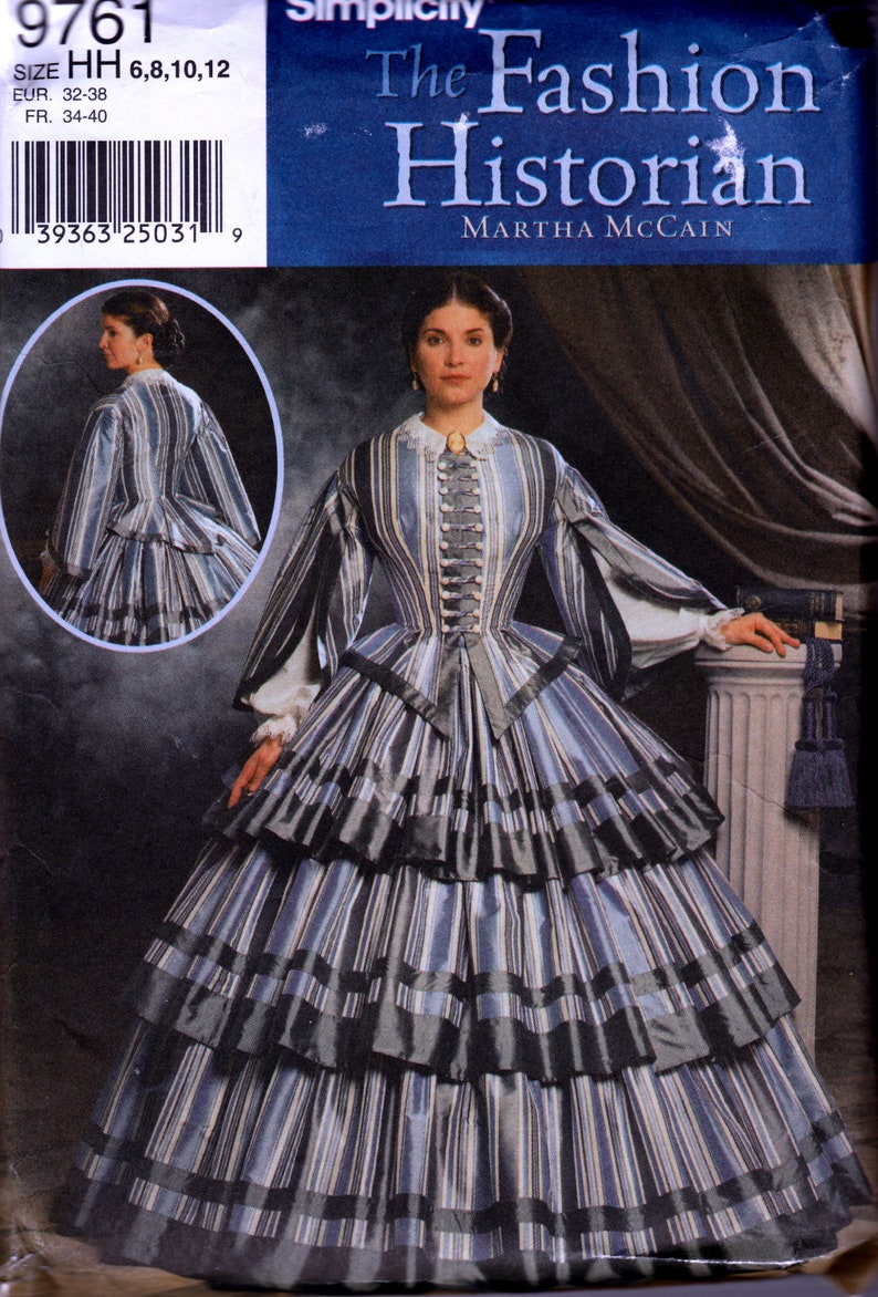 Southern Belle Top and Skirt by Martha Mccain - Simplicity 9761 - Uncut ...